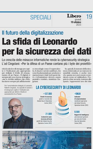 Servizi professionali di Cyber e Security Governance | Leonardo - Cyber ...